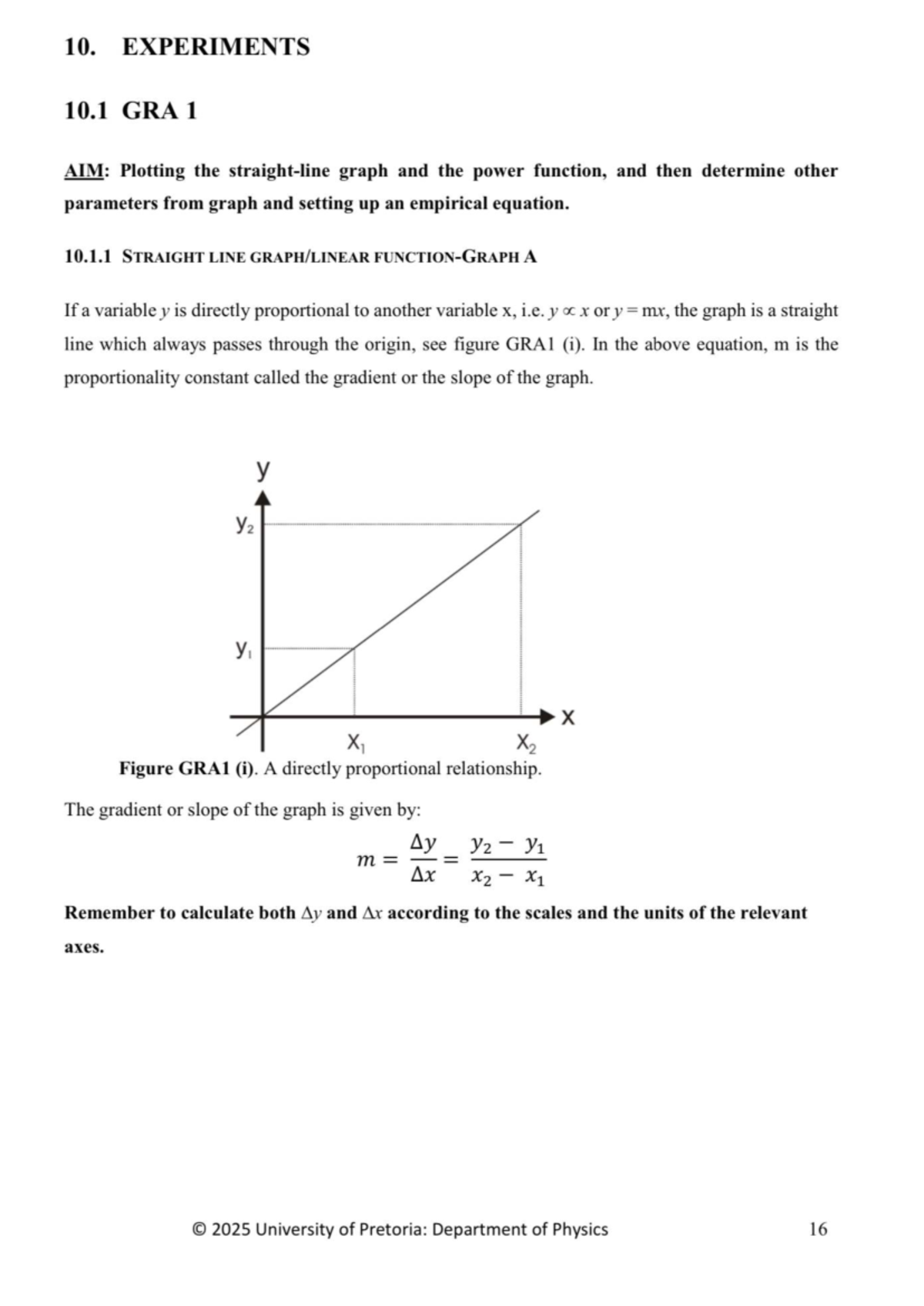 Prac 1 Lab Manuał - 10. EXPERIMENTS 10 GRA 1 AIM: Plotting the graph and the power function, and ...
