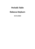 Unit 8 The Periodic Table Studocu