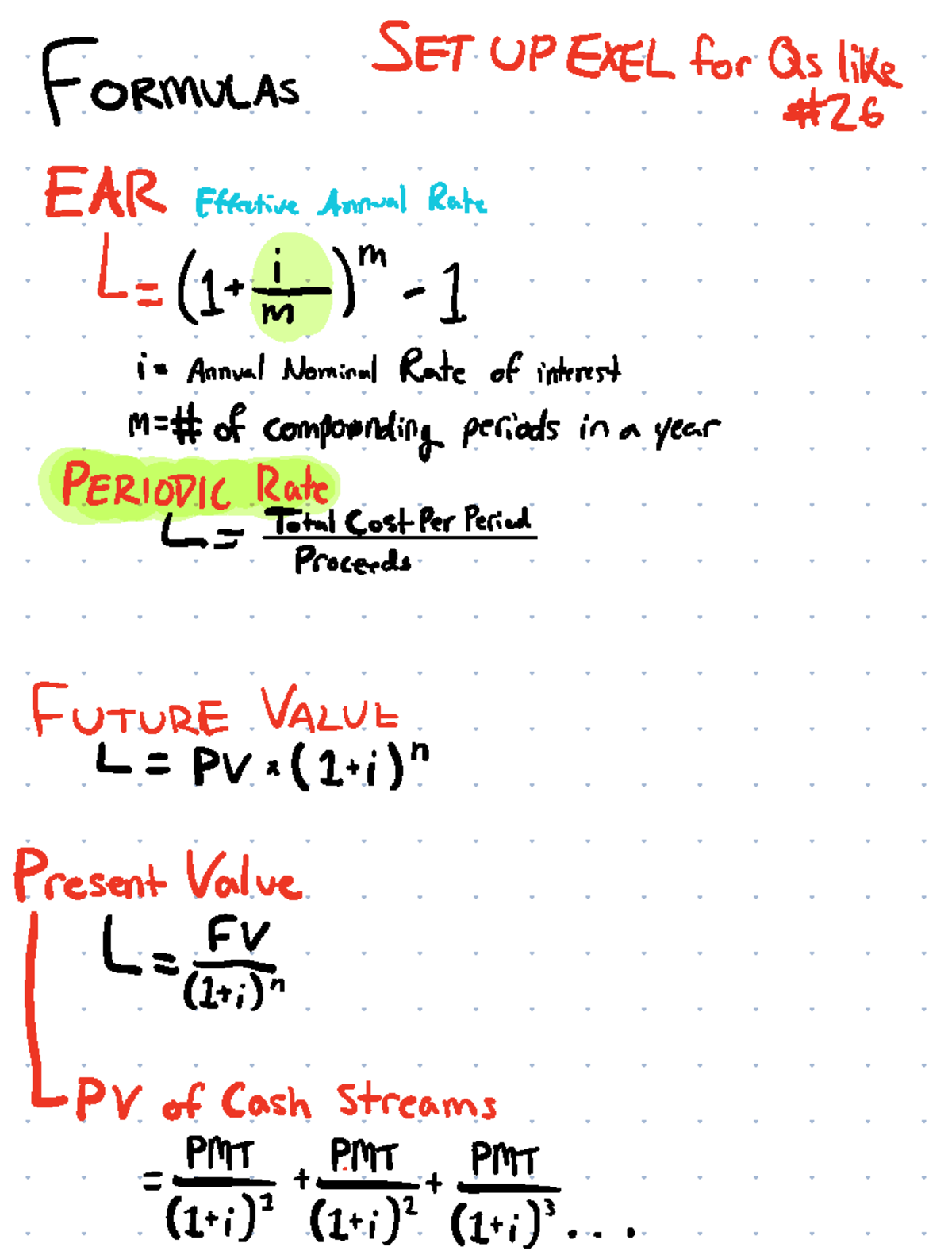 Note Dec 13, 2024 - Summary of most ratios, formulas, and other ...