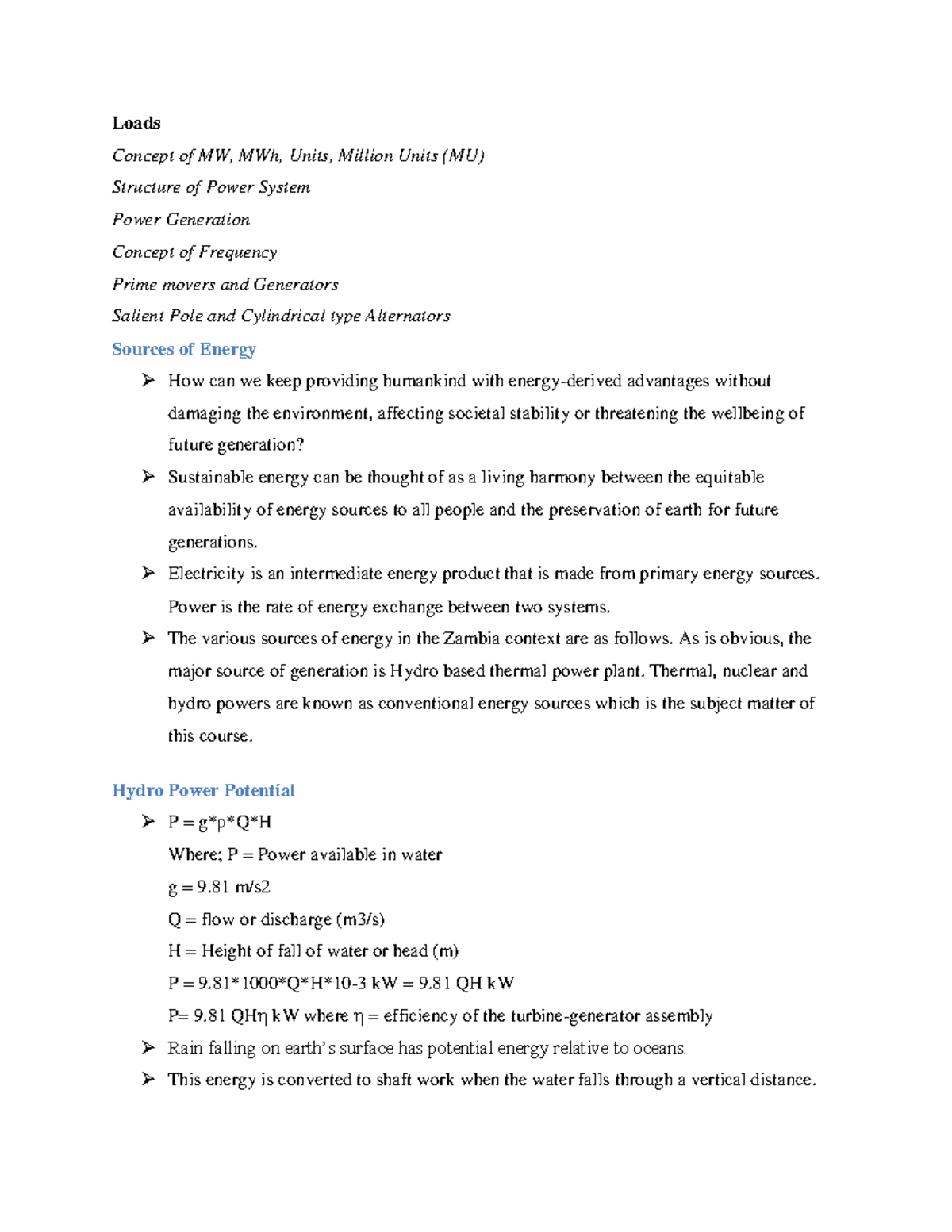 Lecture 2 - Newton Raphson Method in Power System Analysis - Studocu