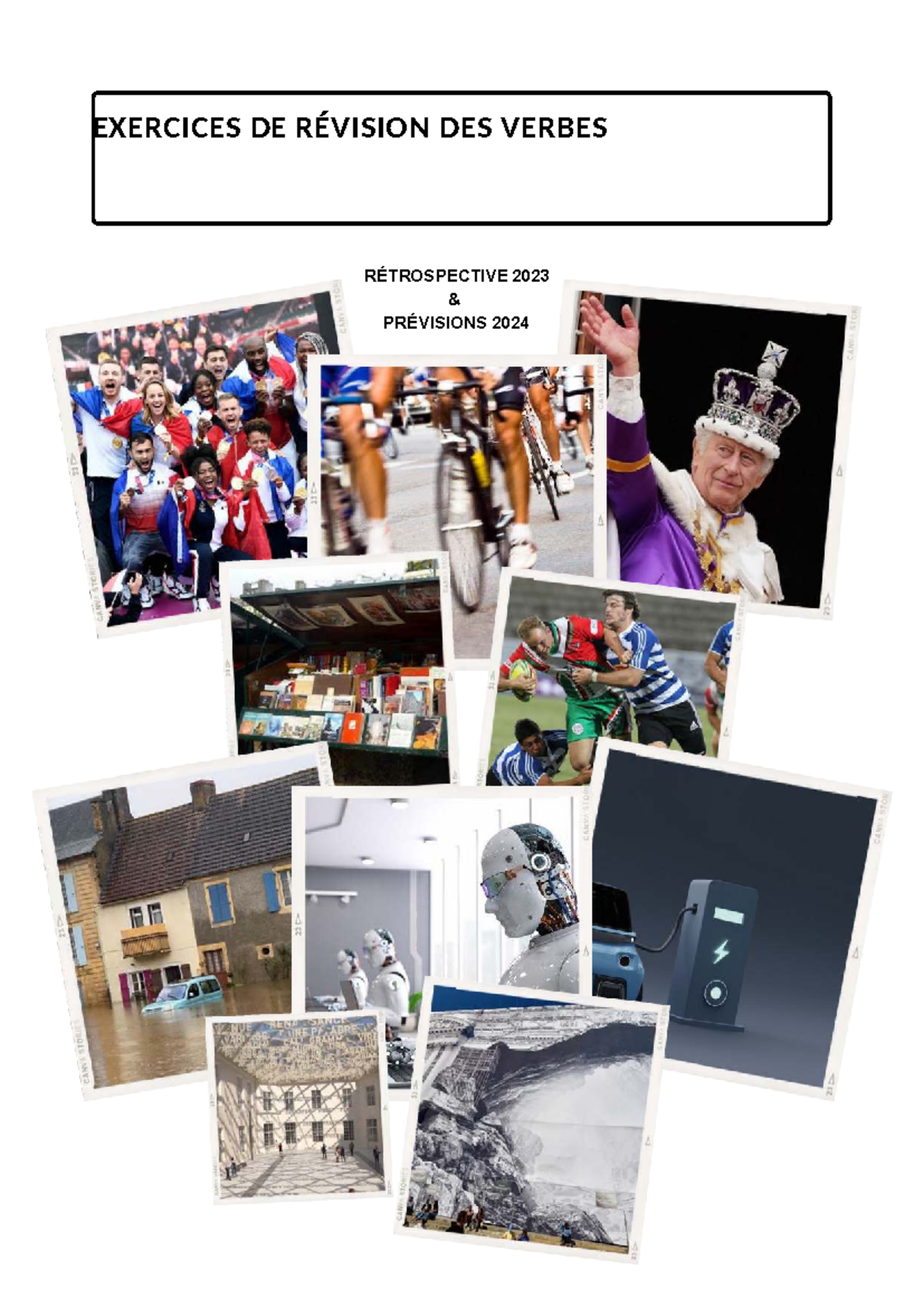 EXERCICES DE RÉVISION DES VERBES - DOD 2024 - Studocu