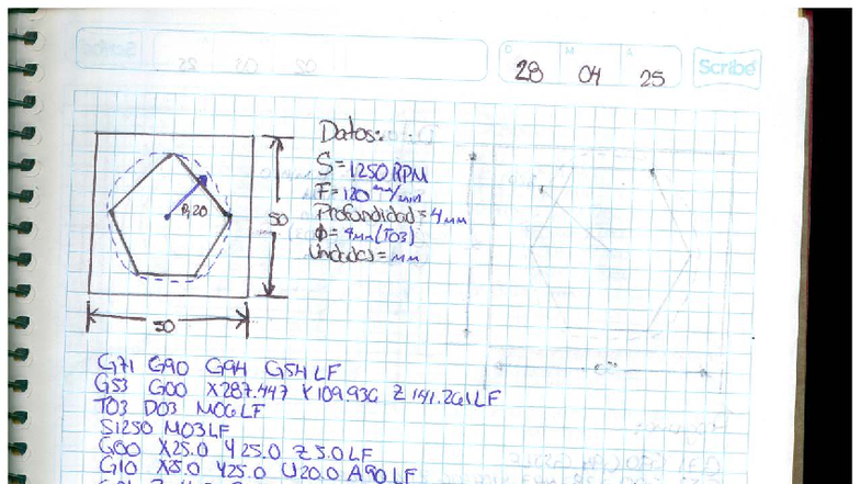 D M A Scribe® CNC Programs Overview and Data Analysis - Studocu