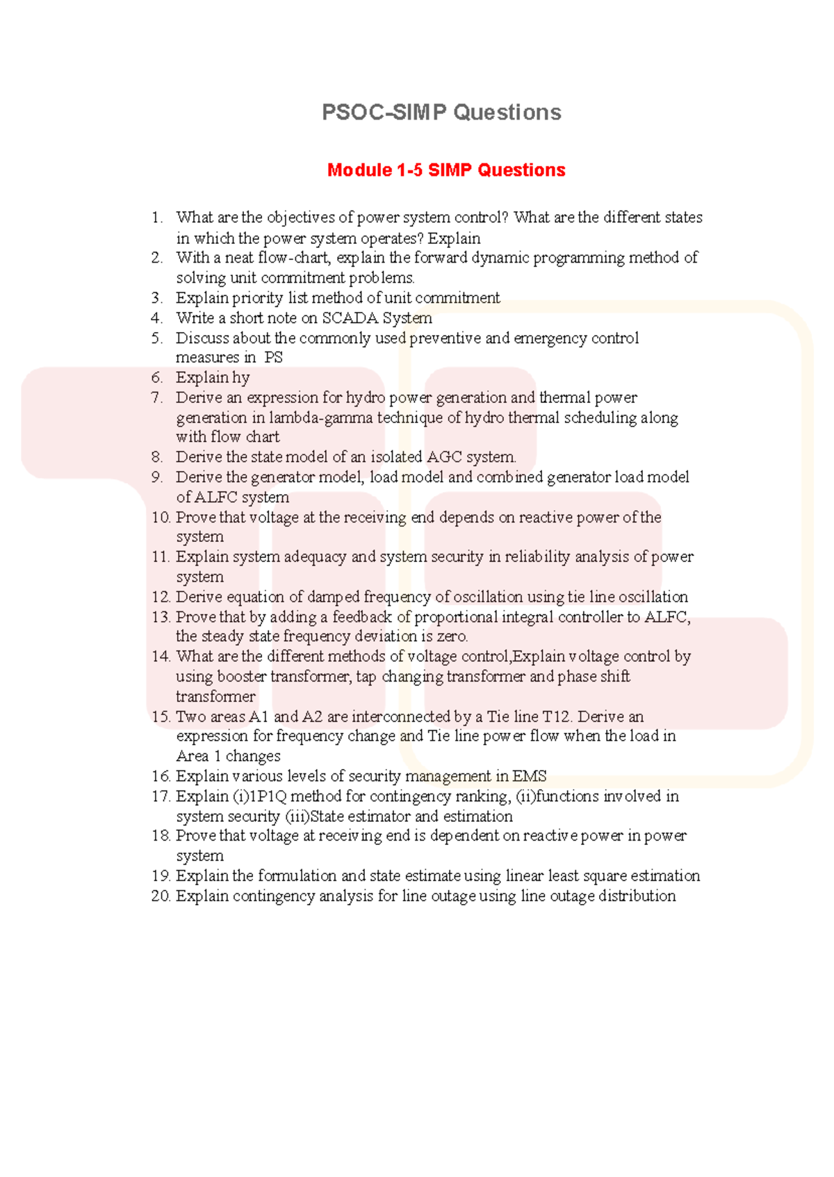 PSOC SIMP tie - Gukvviv - PSOC-SIMP Questions Module 1-5 SIMP Questions ...