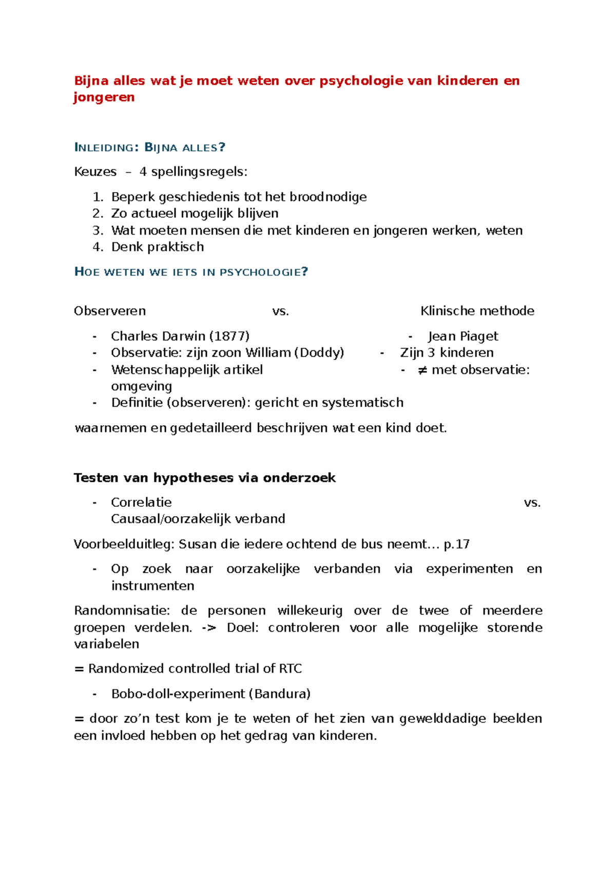 Psychologie van Kinderen en Jongeren: Essentiële Inzichten en Methodes ...