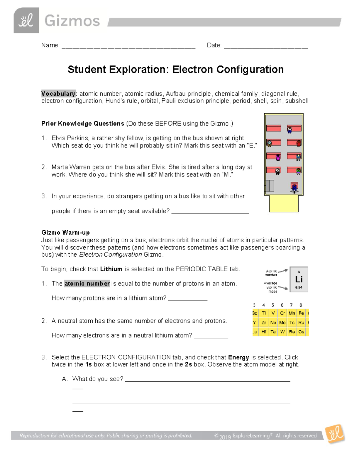 Electron Configuration SE: Understanding Atomic Structure and Patterns ...