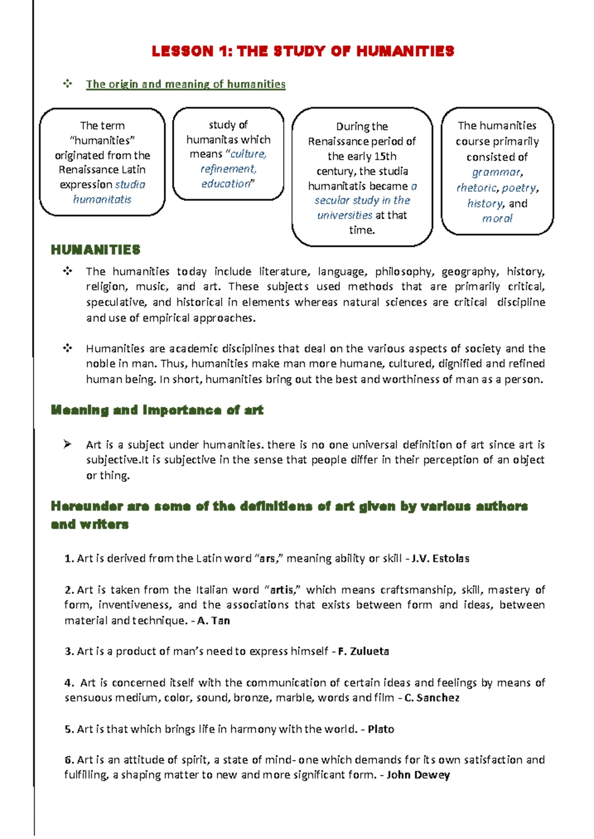 ART Appreciation- Chapter 1.4- Assumptions OF ART - ART APPRECIATION ...