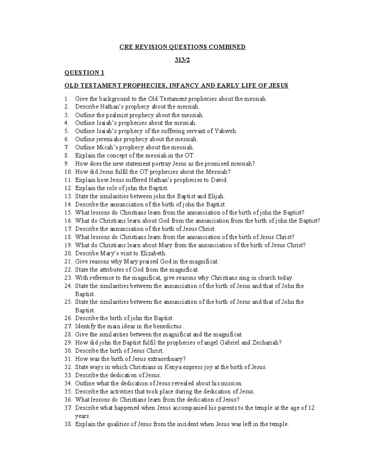 .CRE Revision PP2 QSN 1615475982000 - CRE REVISION QUESTIONS COMBINED ...