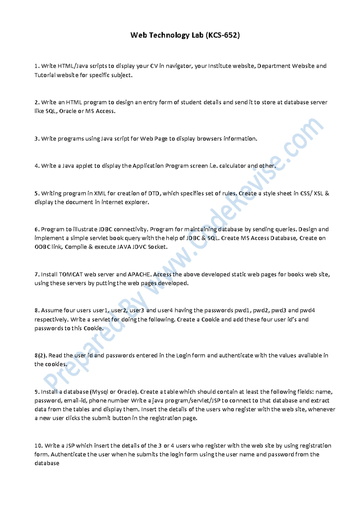 SRS1 - 1. Prepare an SRS document in line with the IEEE recommended standard. Introduction ...