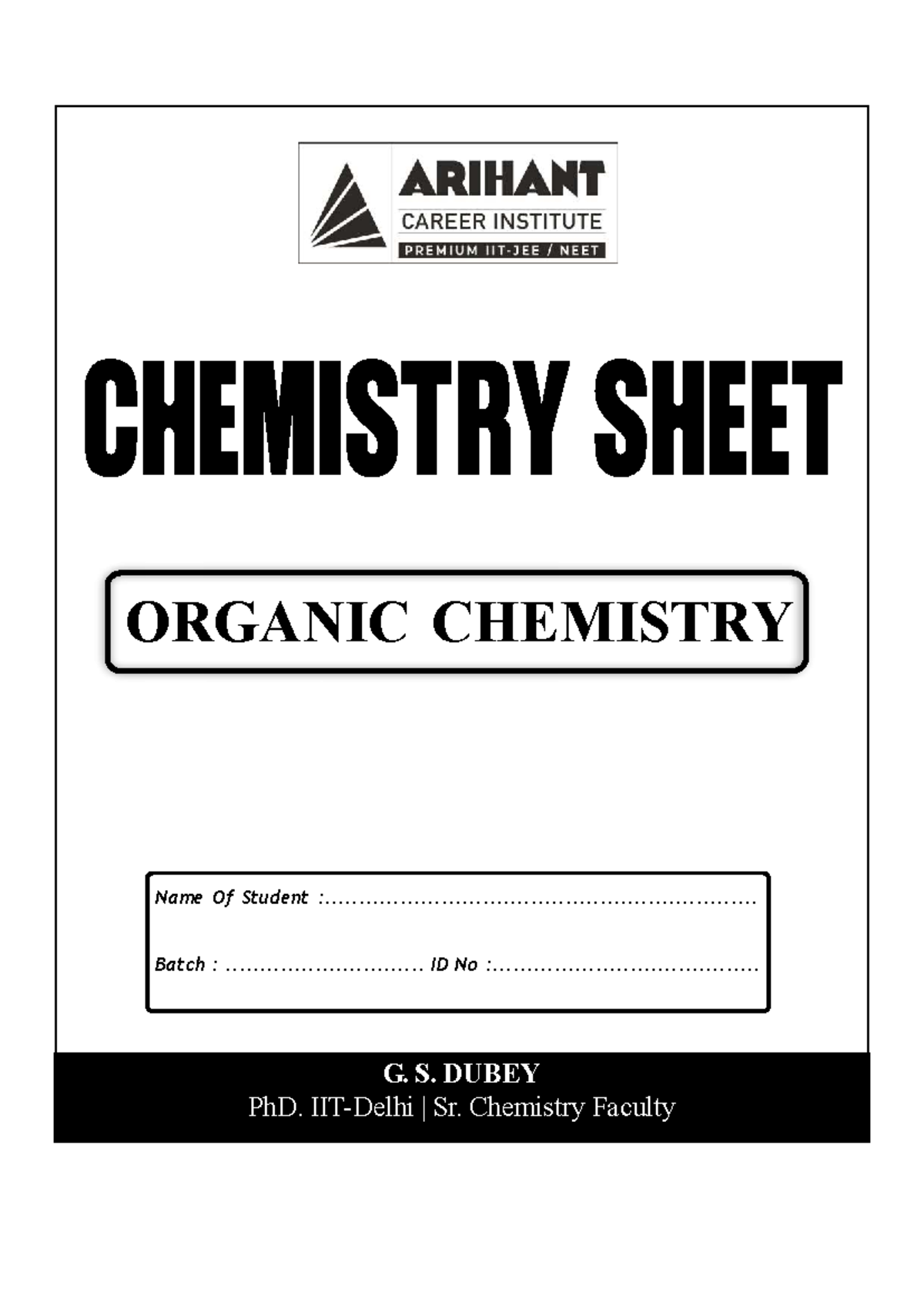 Organic Chemistry Worksheet: Resonance & Stability Analysis - Studocu