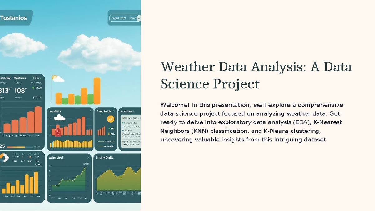 Weather Data Analysis: A Data Science Project (DSC 101) - Studocu