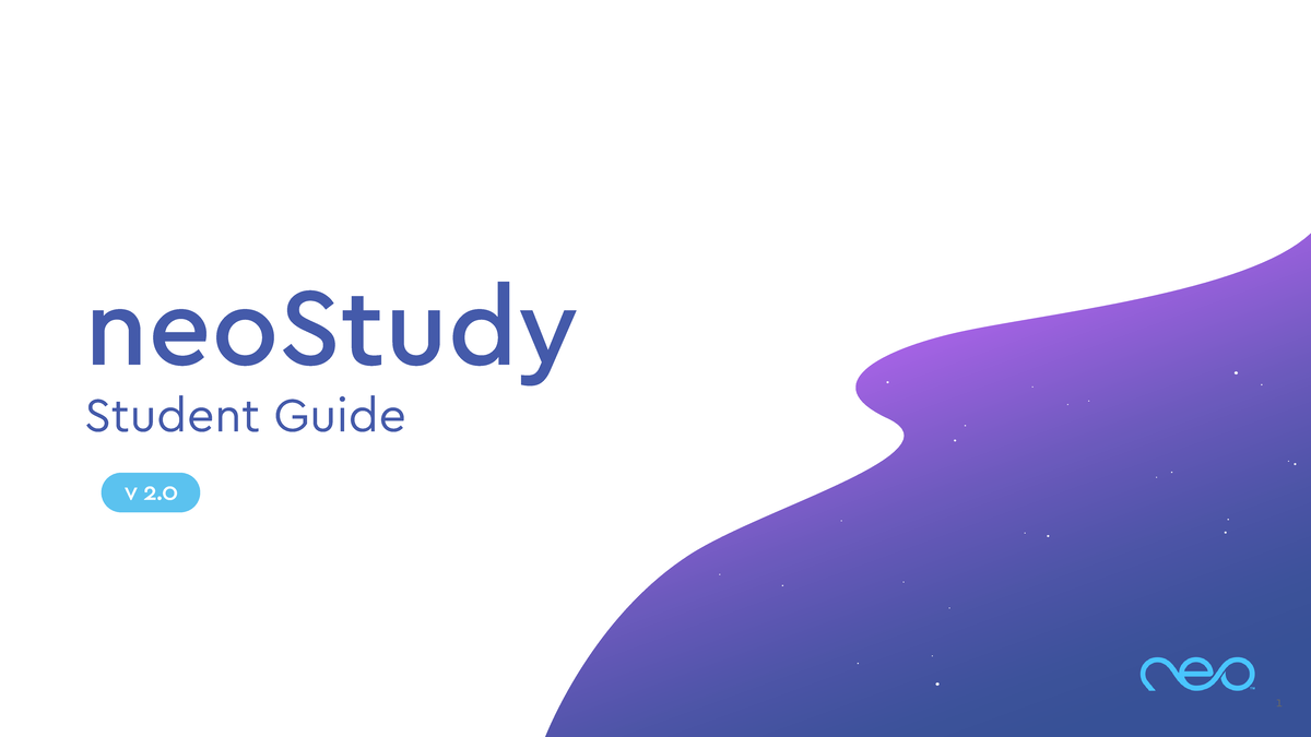 NeoStudy Student Guide: 5-Step Learning Method ENG 1 - Studocu