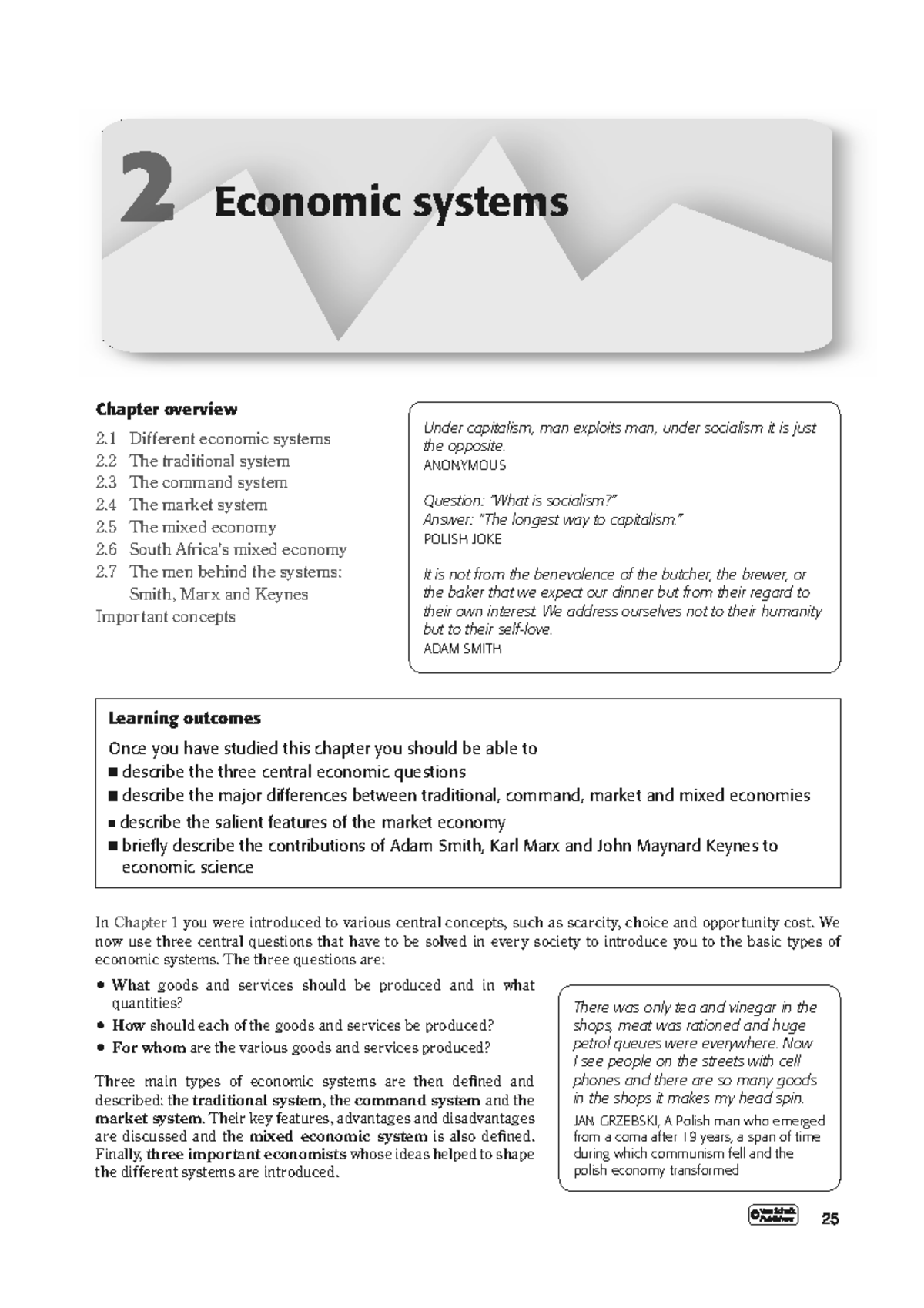 **ECO 201: Economic Systems - Traditional, Command, Market & Mixed ...