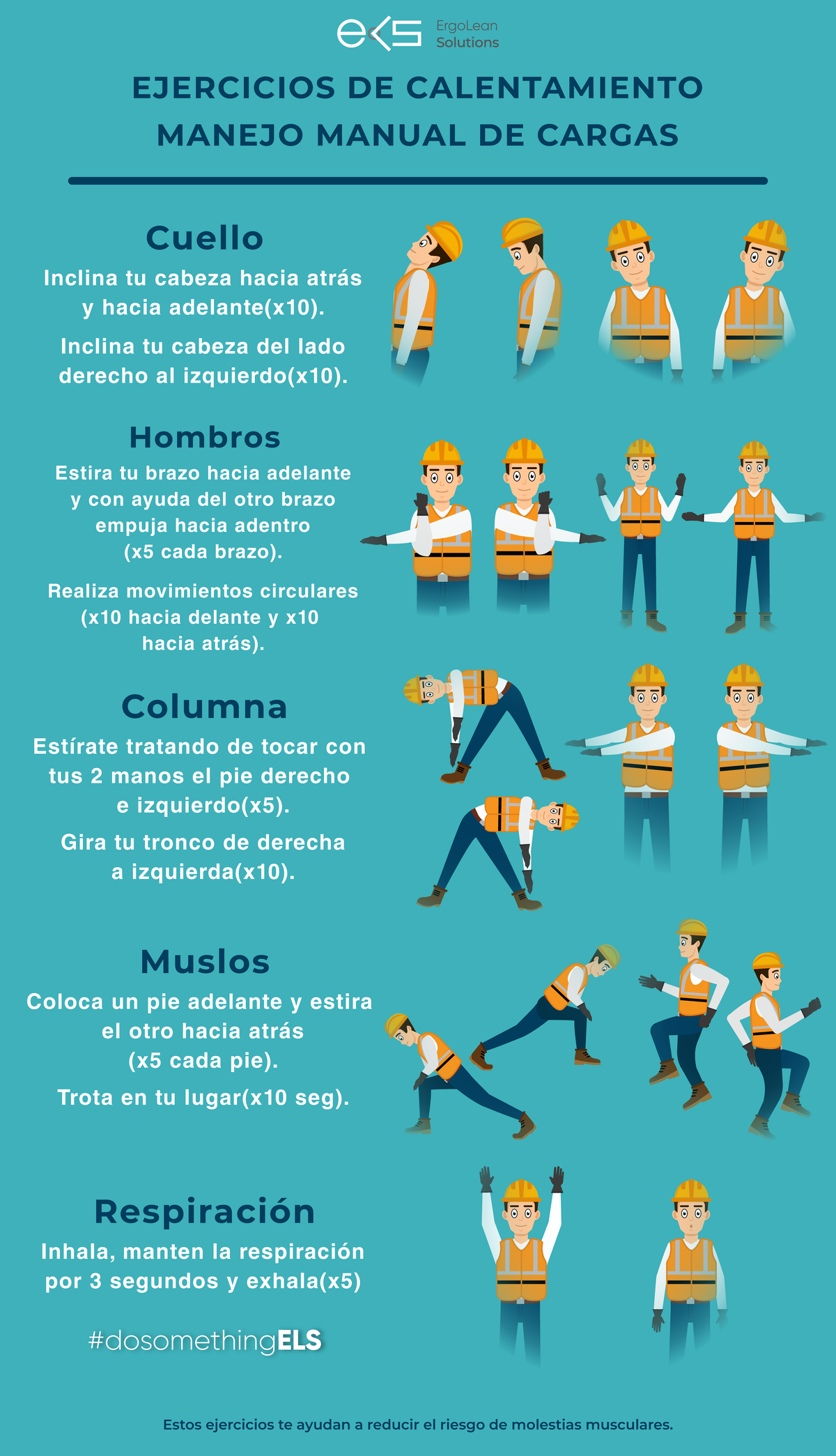 Ejercicios de Calentamiento para Manejo Manual de Cargas - Studocu