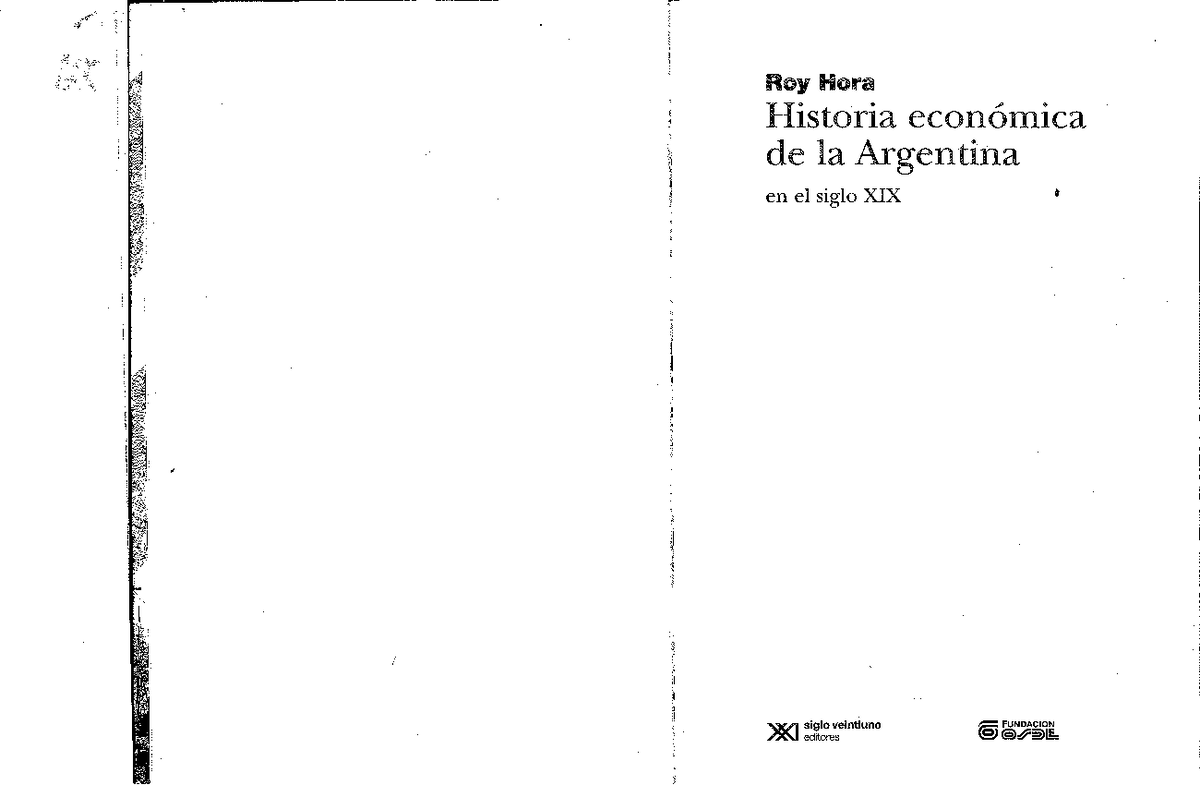 Historia económica de la Argentina en el siglo XIX: Cap. 6 - El Boom Exportador - Studocu