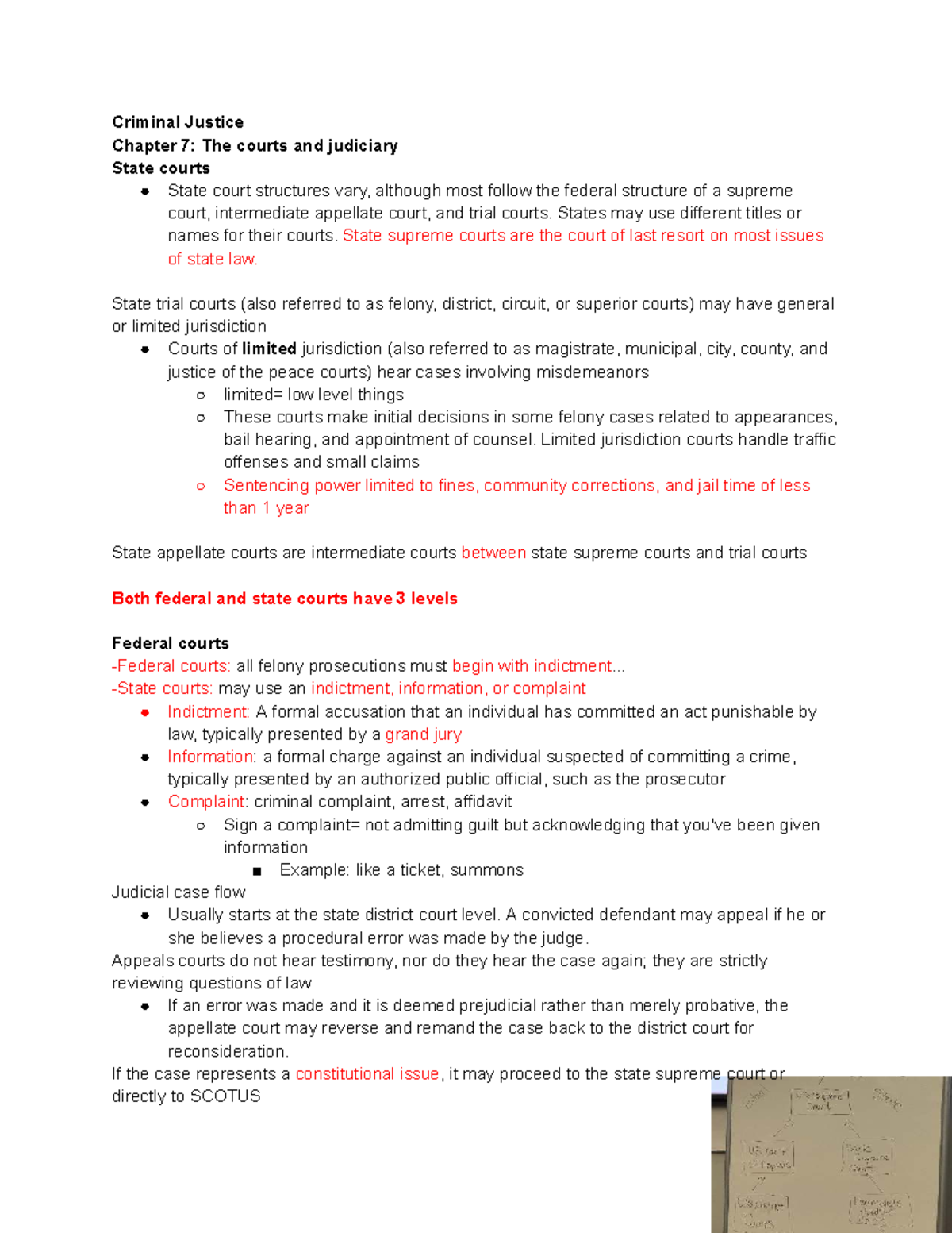 Criminal Justice Chapter 7: Trial Procedures & Sentencing (CRJS) - Studocu