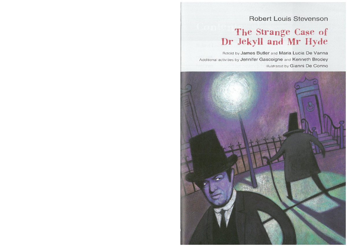 The Strange Case of Dr Jekyll and Mr Hyde: Summary and Analysis - Studocu