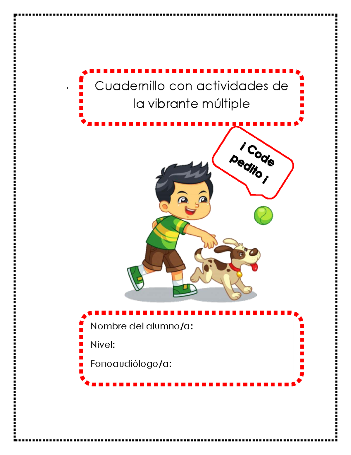 Cuadernillo de Actividades de la Vibrante Múltiple - Nivel 1 - Studocu