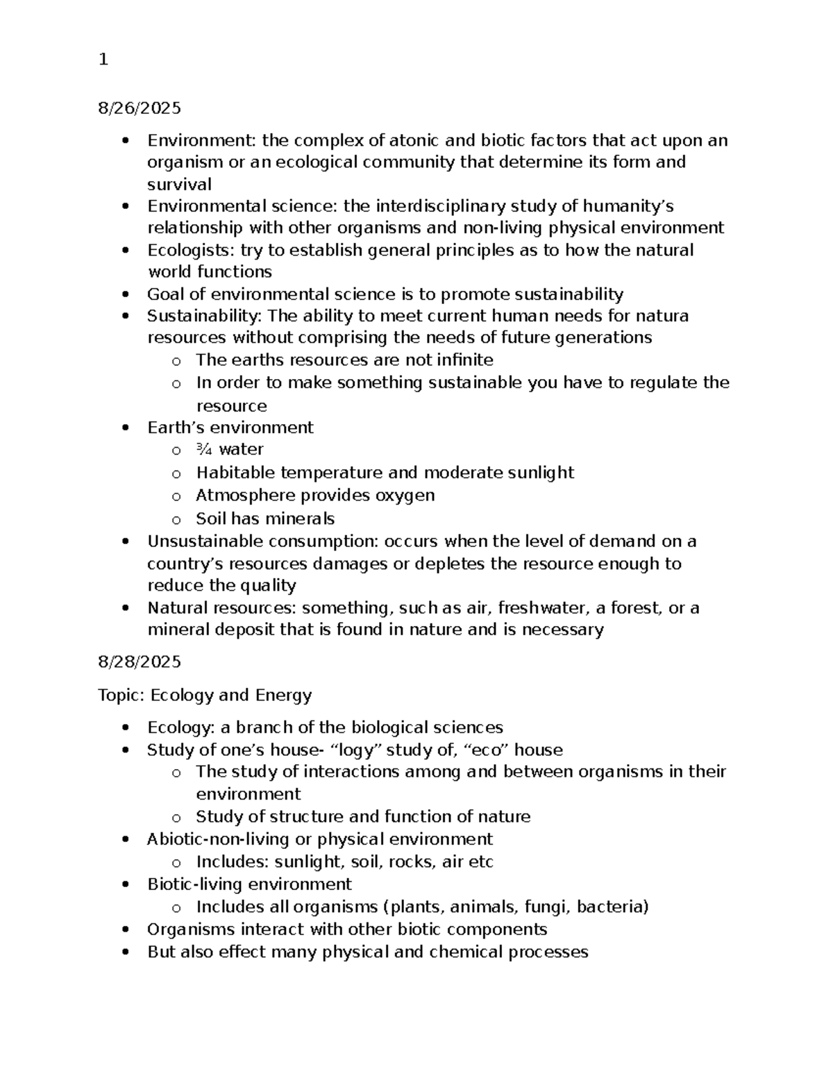 Population Ecology and Environmental Interactions: A Comprehensive ...