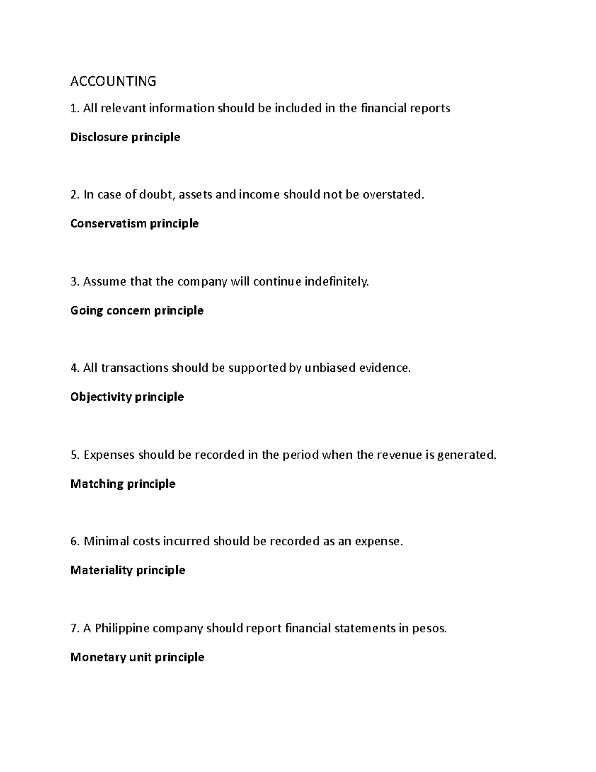 Accounting Concepts and Principles: Key Guidelines for Financial ...