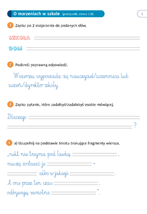 Testy z jezyka angielskiego dla klasy 4 szkoly podstawowej - Wraz z ...