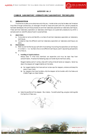 Fecalysis Procedure for Stool Examination - Section BB Guide - Studocu