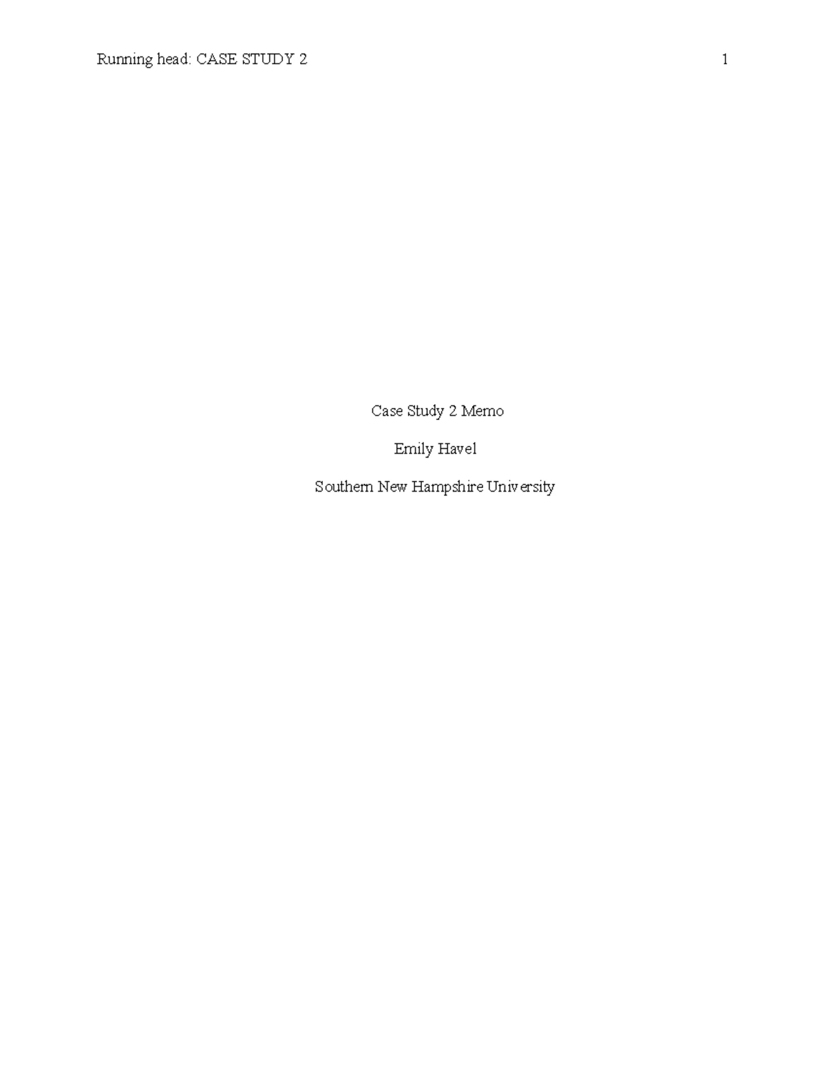 BUS-307 Module 1 Journal: Case Study on ERISA & Fiduciary Duties - Studocu