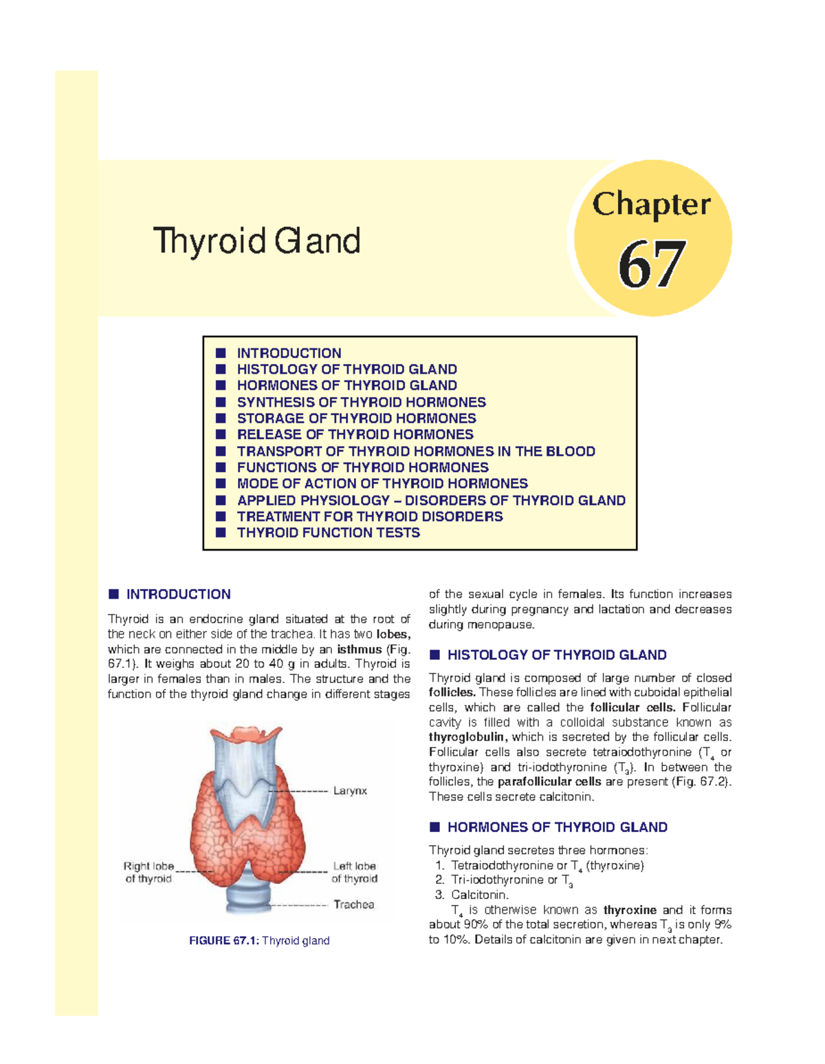 Thyroid Gland Functions and Disorders: Comprehensive Overview - Thyroid ...