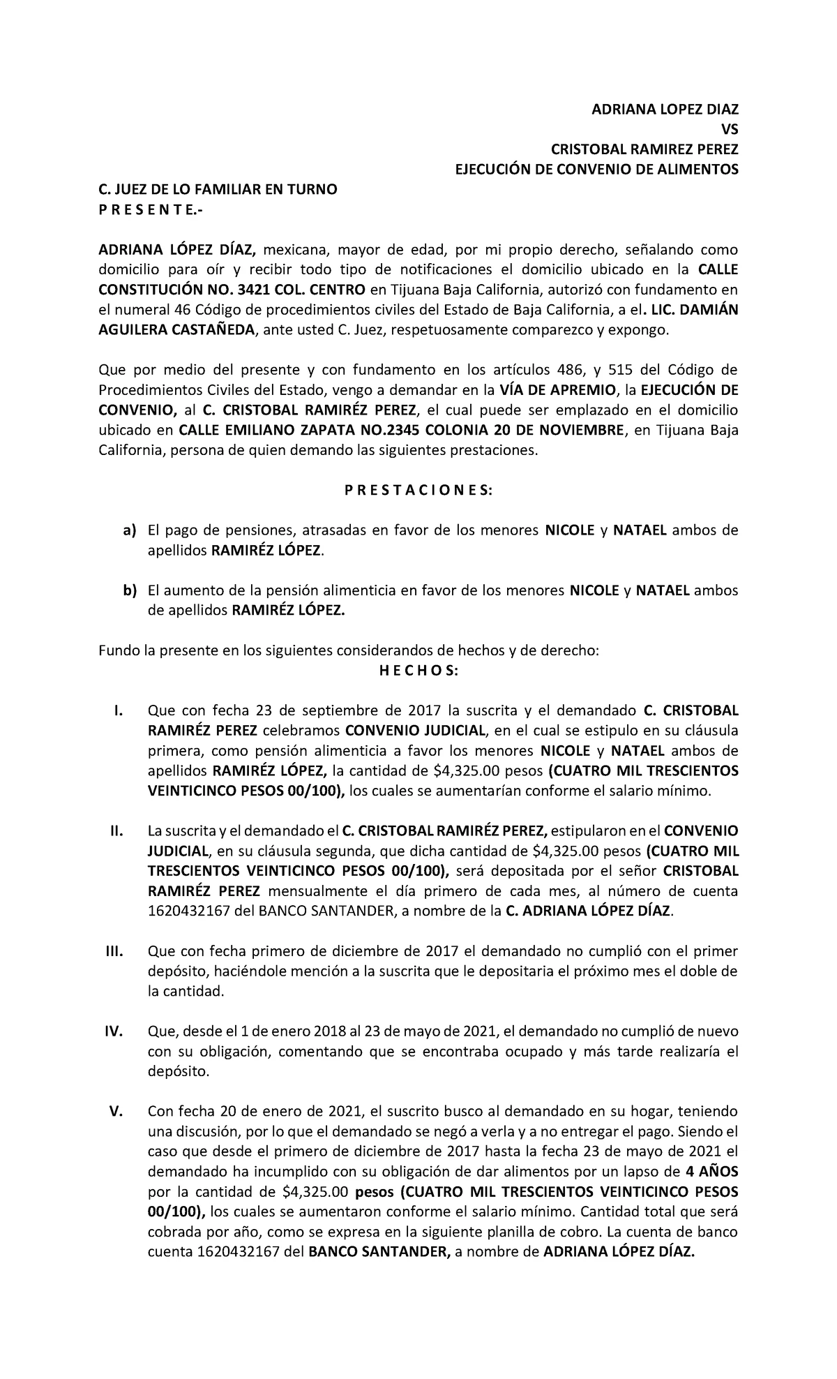 Ejemplos Articulo 75 Código de Comercio - Alumno: Jorge Damián Aguilera Castañeda Ejemplos ...