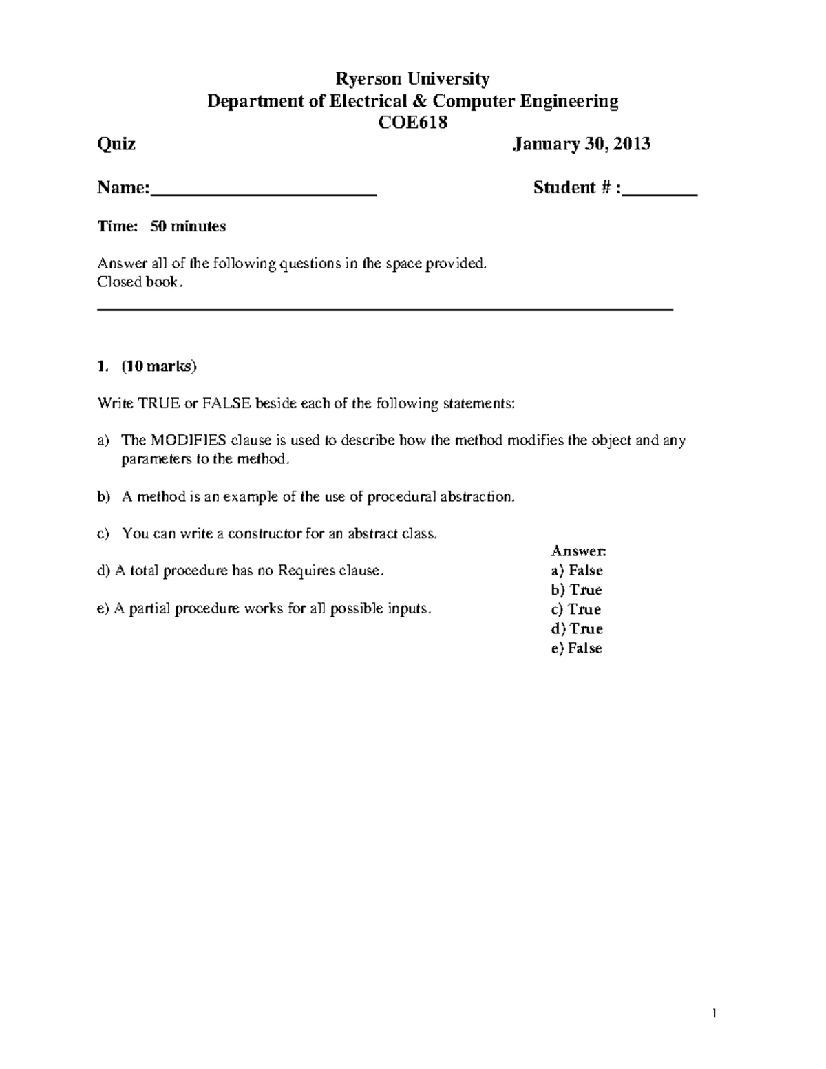 COE328 Digital Systems Lecture Notes - Fall 2021 - Studocu