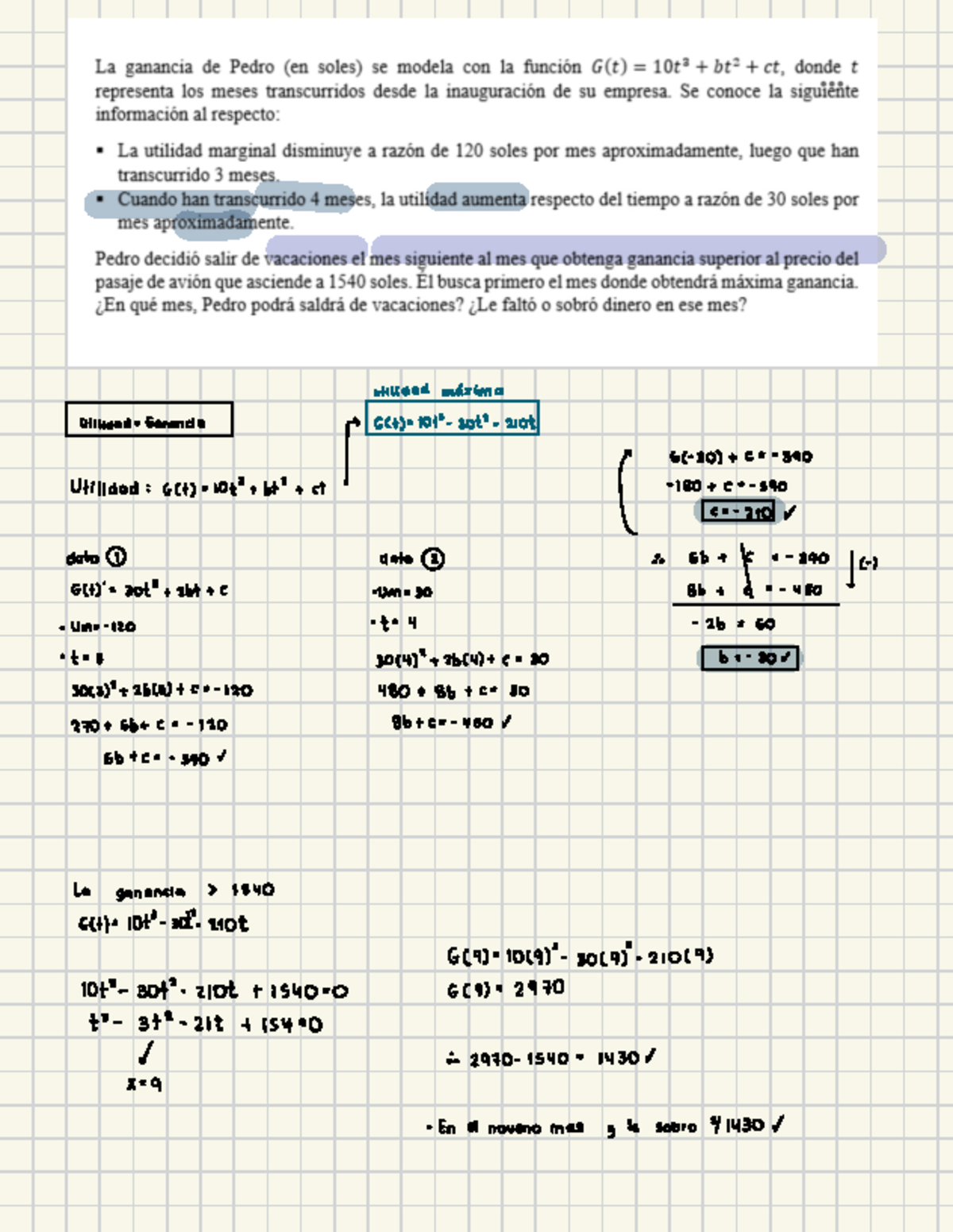 Calculo+10 - Resumen Poésies - utilidad maxima Utilidad = Ganancia ↑ ...