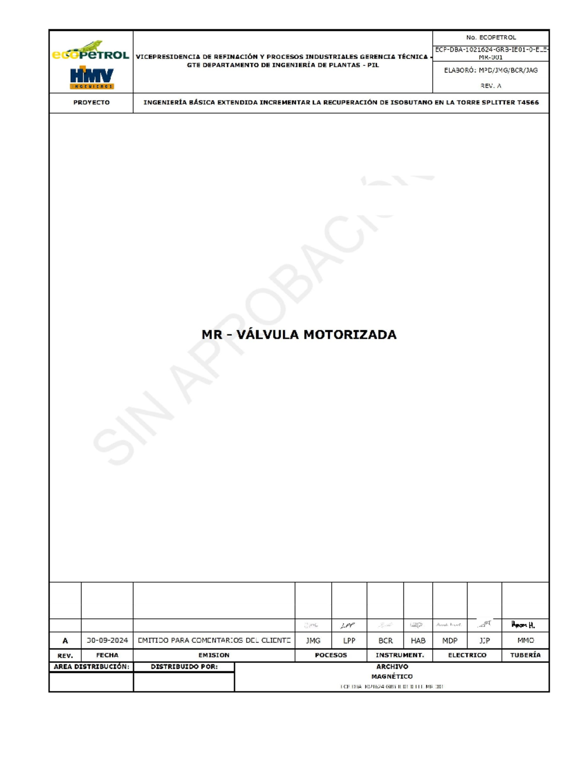 ECP DBA 1021624: Procedimientos y Documentación de Prueba de Aceptación ...
