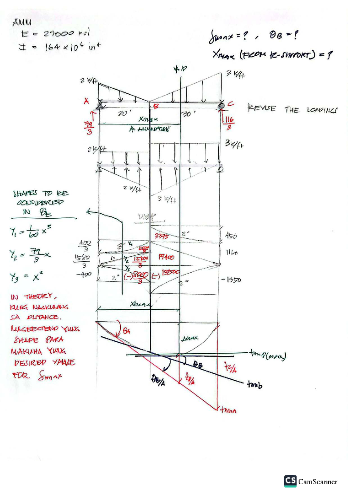 AMM E = 29000 ksi Load Calculations & Assumptions for Structural ...