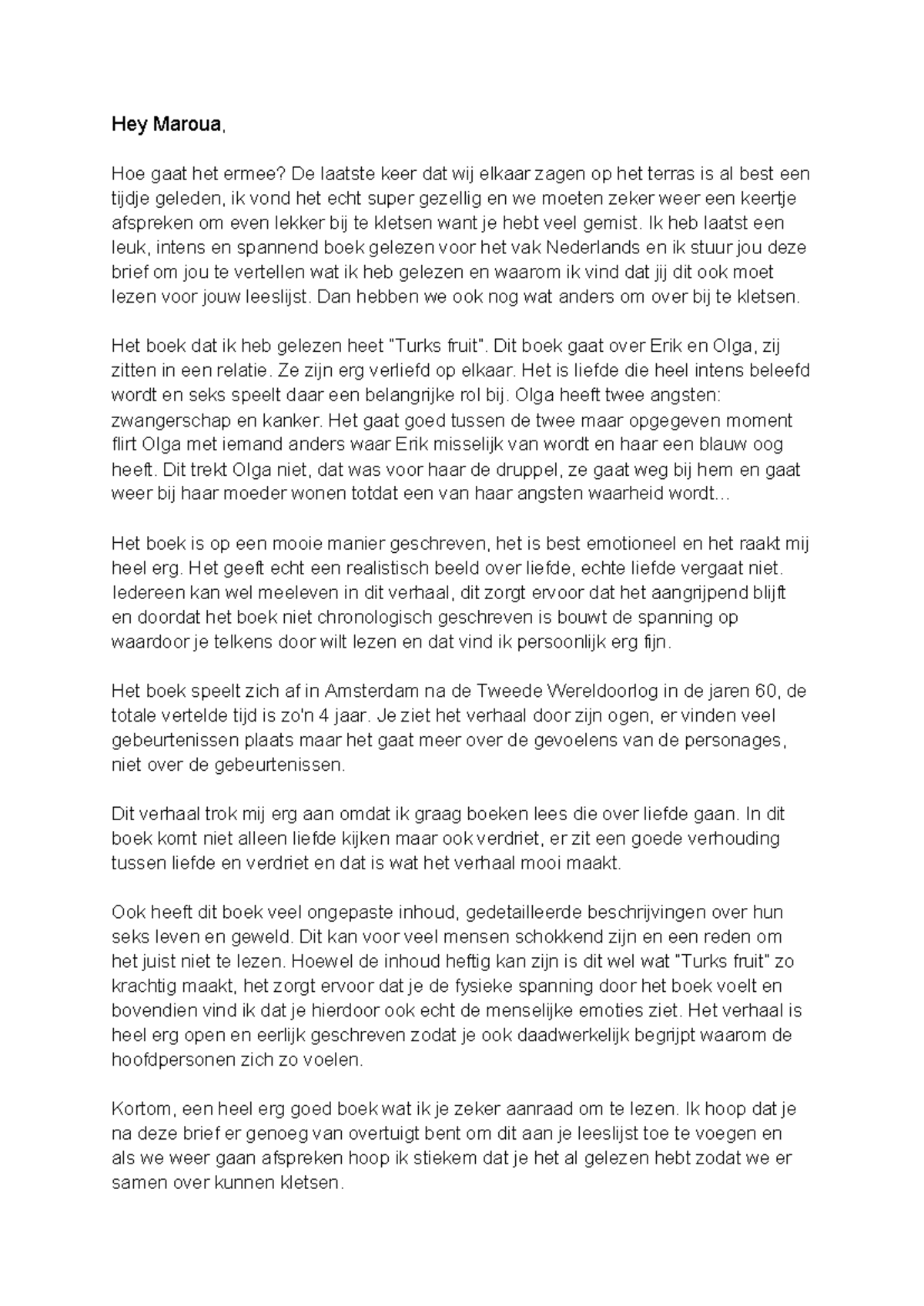 Nederlands Boekbespreking: Turks Fruit - Een Aanbeveling en Analyse ...