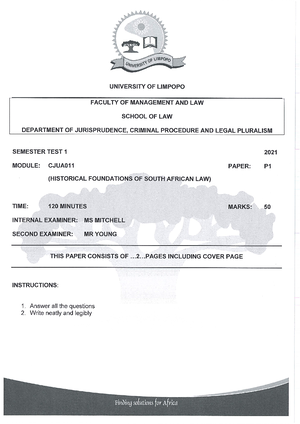 Notice TO Compel Discovery - IN THE HIGH COURT OF SOUTH AFRICA LIMPOPO ...