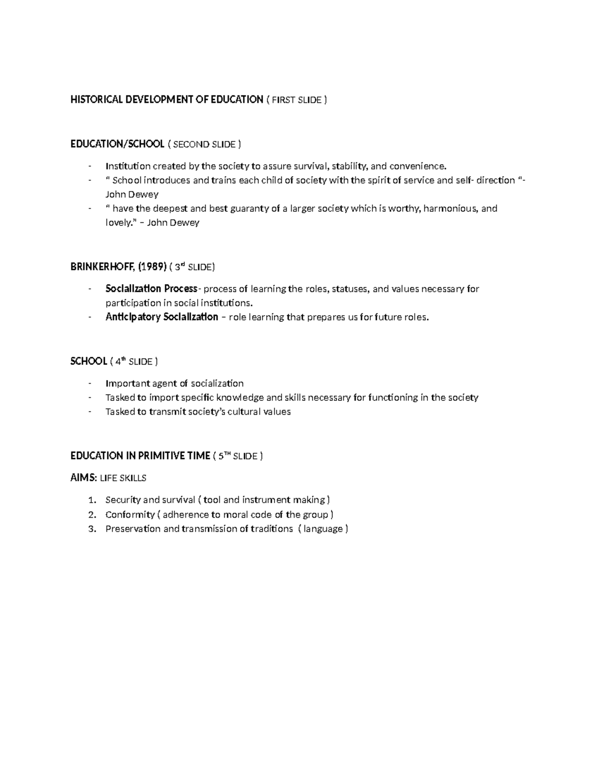 Historical Development& Primitive TIME - HISTORICAL DEVELOPMENT OF ...