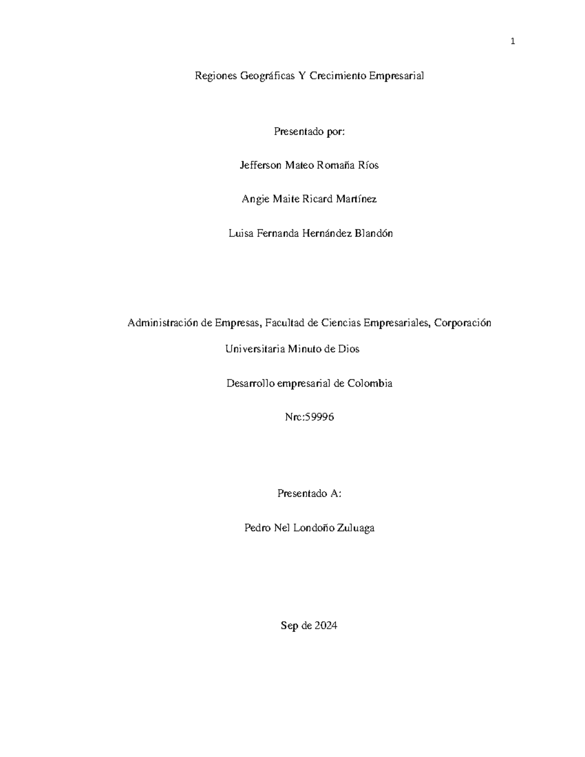 Análisis del Crecimiento Empresarial en las Islas de Colombia - RINC ...