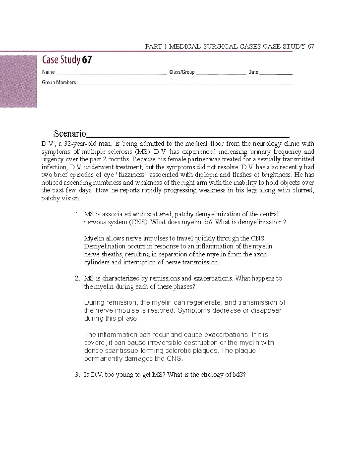 Focused Exam on Pediatric Group A Streptococcal Pharyngitis - Studocu