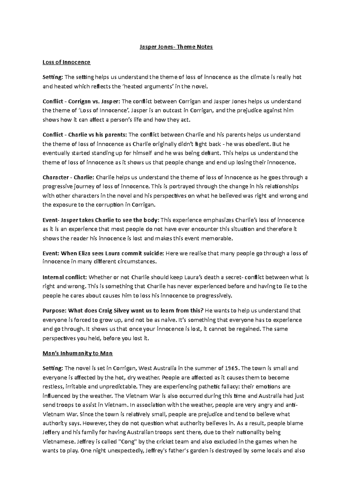 The Thing Around Your Neck: Short Story Analysis and Themes Notes - Studocu