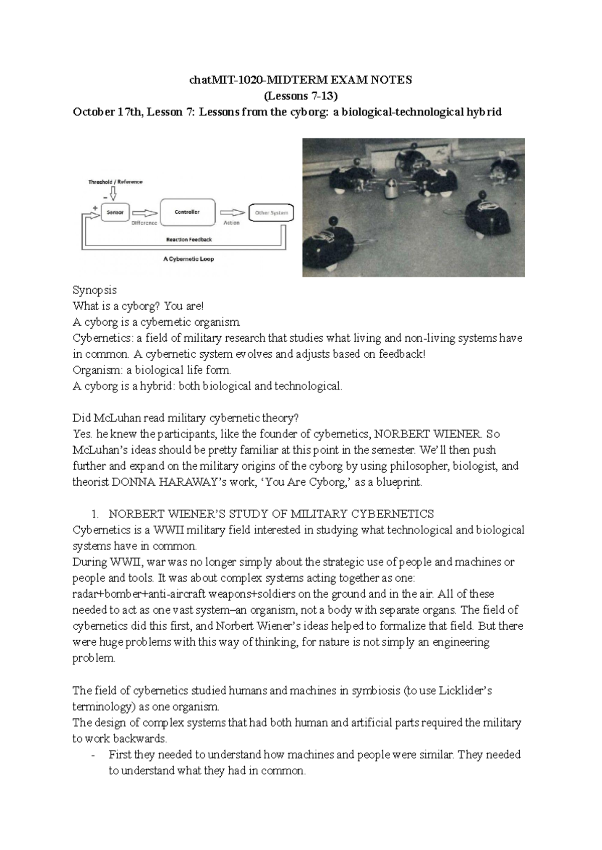 MIT-1020- EXAM Notes - midterm prep - chatMIT-1020-MIDTERM EXAM NOTES ...