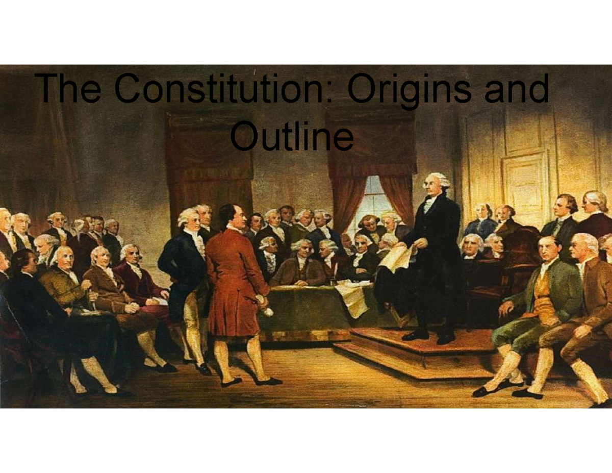 The Constitution: Chapter 1 Overview on Government & Politics - Studocu