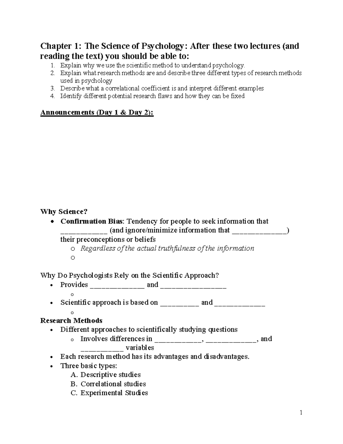 PSY 101 Chapter 1-11: Key Concepts in Psychology and Stress Management - Studocu