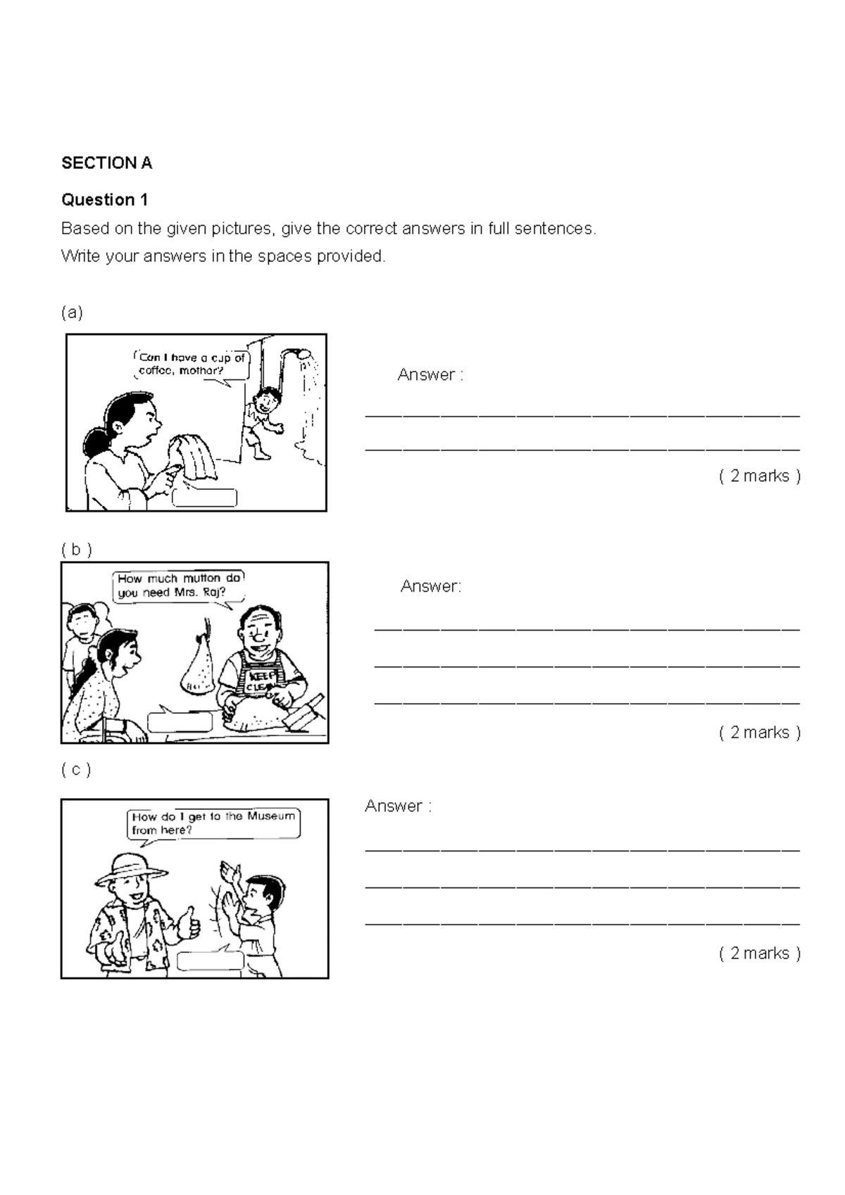 Year 6 Final Exam Paper - Standard 6 Assessment - Studocu