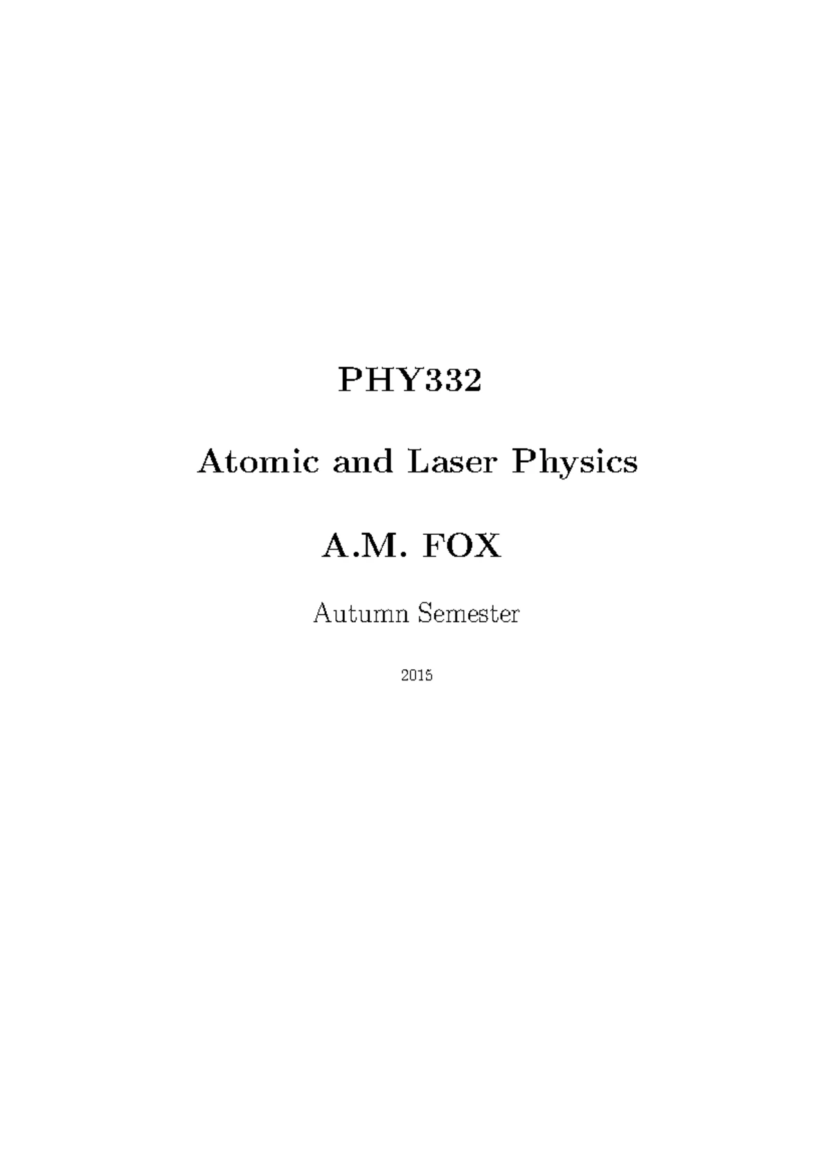 Superposition of SHM - UNIT 2 SUPERPOSITION OF SIMPLE HARMONIC ...