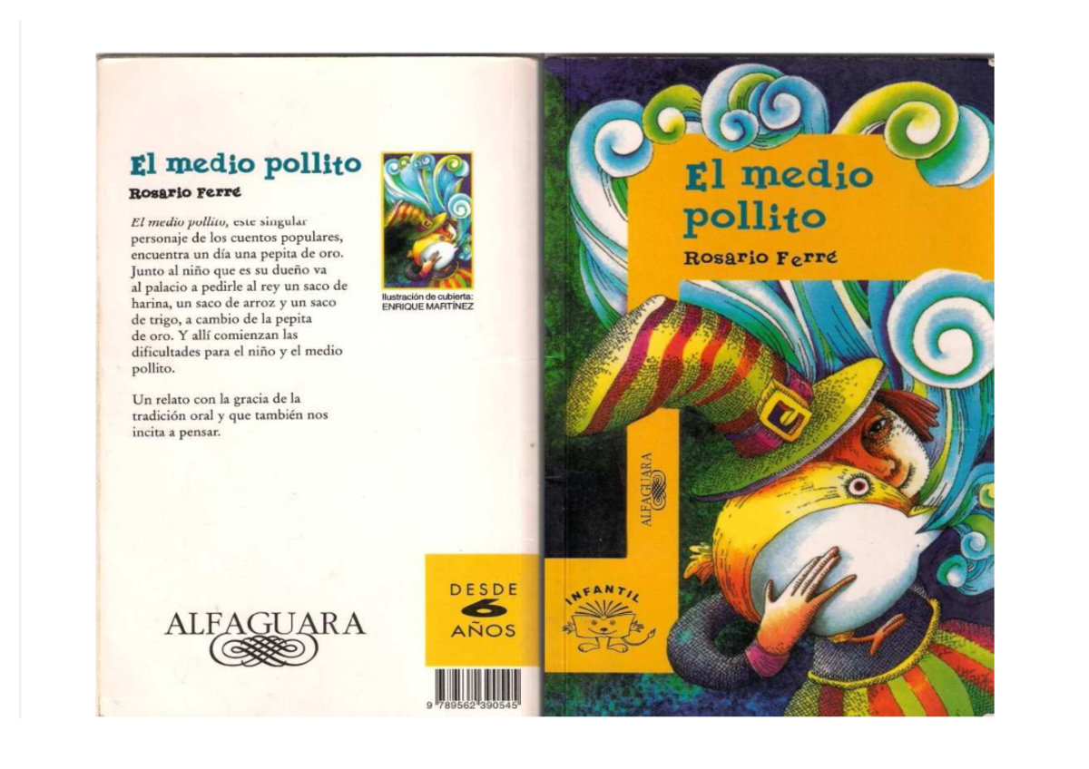 El Medio Pollito - lengua y literatura - Studocu