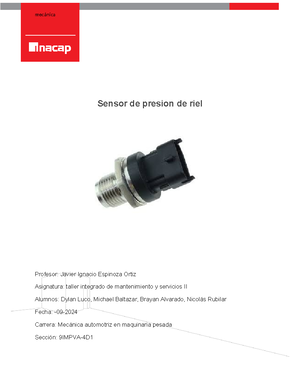 Sensor map y tipos de sensores de oxigeno - Ing. Mecánica automotriz en sistemas electronicos ...