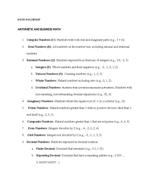 Mathematics PART 1 - This is a review for let exam - LET Reviewer for ...