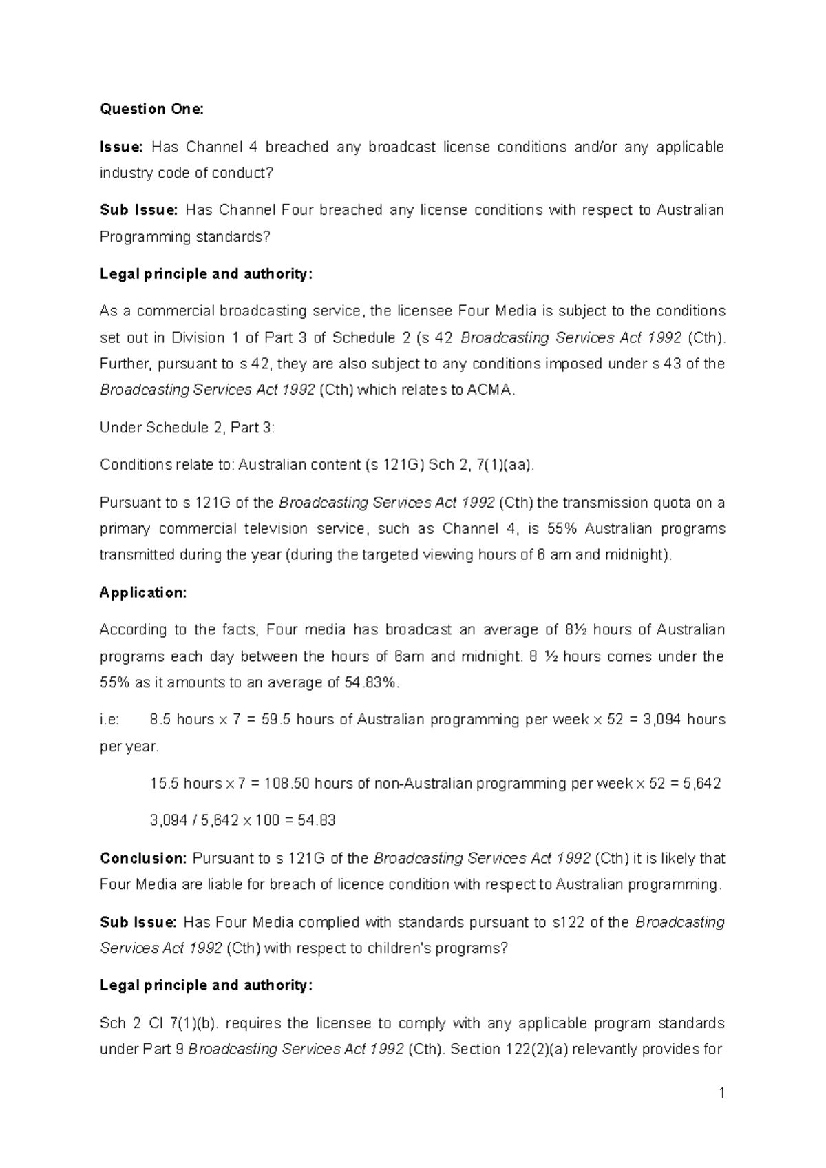 Feedback Guide on Channel 4’s Compliance with Broadcasting Regulations ...