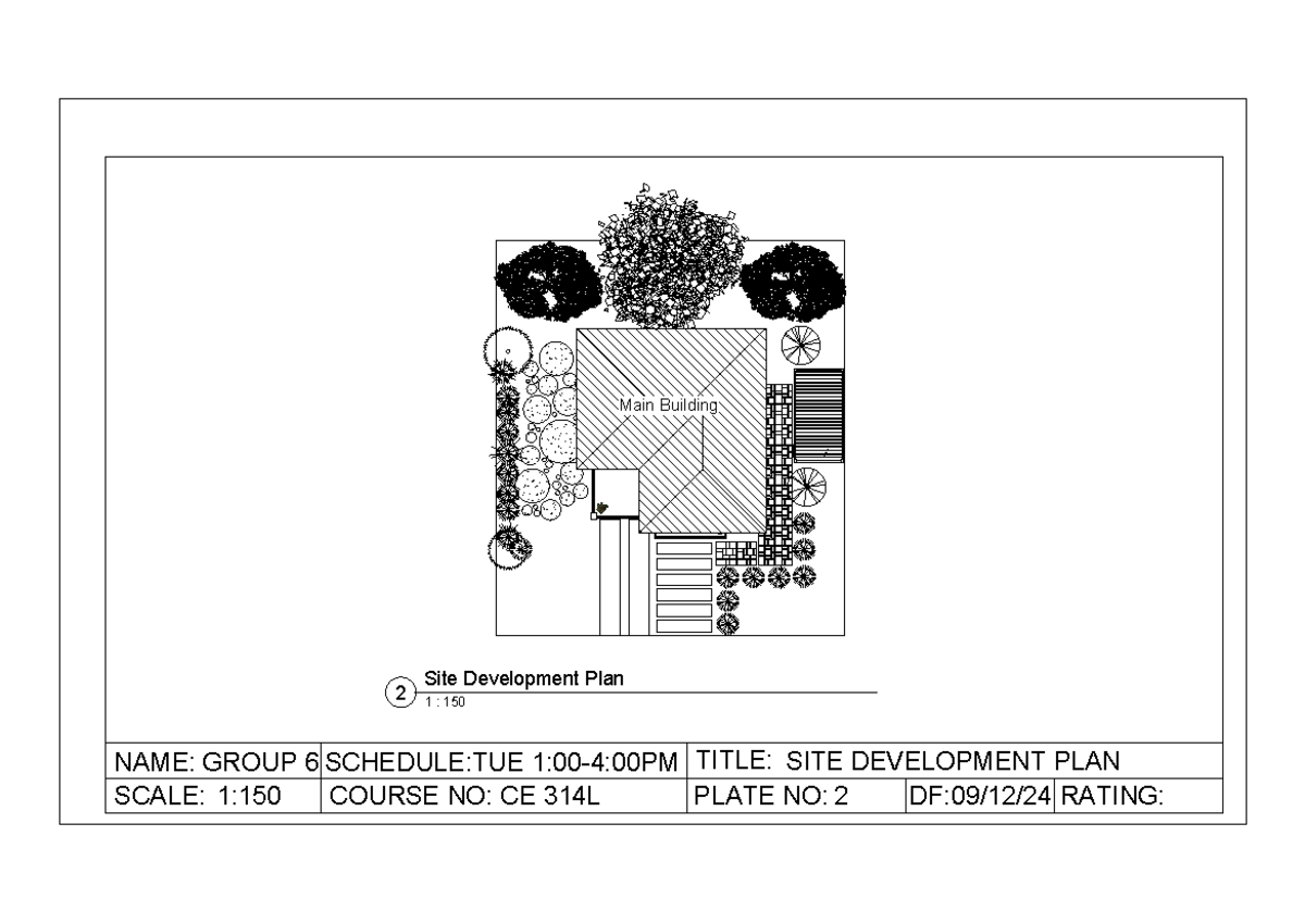 Site-Development-Plan - Bachelor of Civil Engineering - Main Building ...