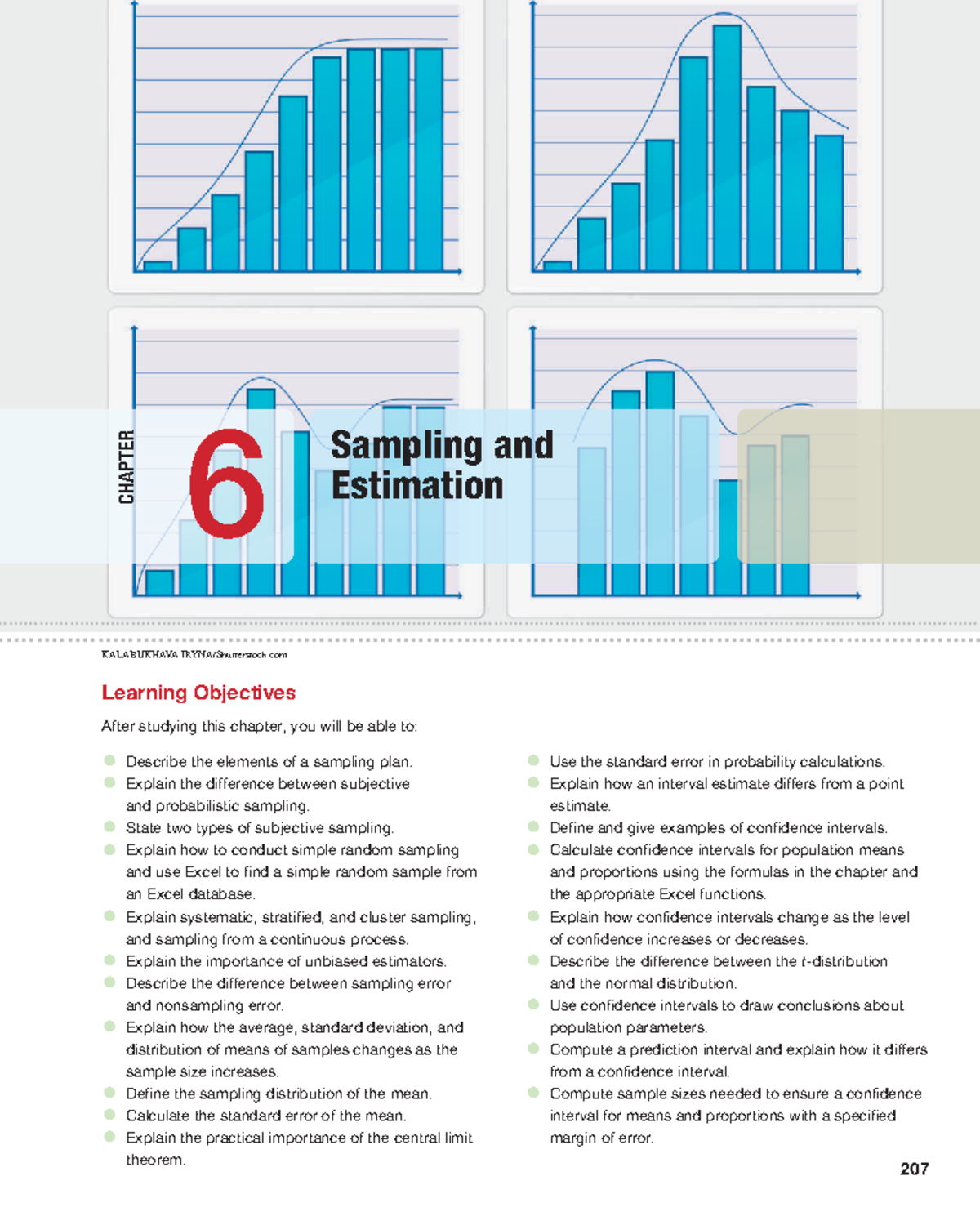 Sampling and Estimation - 207 KALABUKHAVA IRYNA/Shutterstock Chapter ...