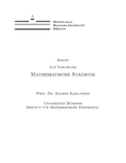 Statistik I - 11038 - LMU - Studocu